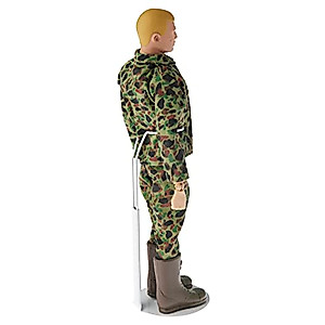 Plymor DSP-5175W White Adjustable Doll Stand, fits 10, 11, and 12 inch Dolls or Action Figures, Waist is 1.75 to 2.25 inches Wide, 5 to 6 inches Around
