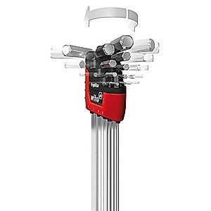 Wiha 66996 ErgoStar Ball End Hex L-Key, 9-Piece Set