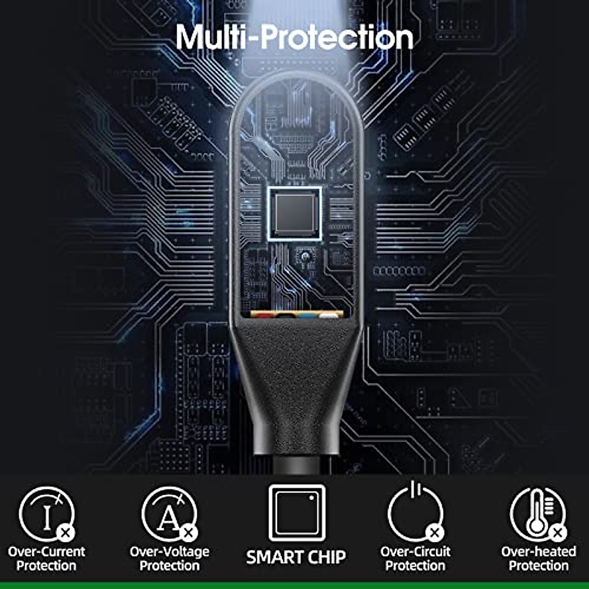 3.3ft & 6ft Shokz Charging Cable [2 Pack Black] aftershokz Headphones Charger Replacement Magnetic Cable for Aeropex AS800, OpenRun, OpenRun Mini, OpenRun Pro, OpenComm Long USB Charge Cord