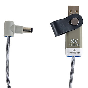 myVolts Ripcord USB to 9V DC Power Cable Compatible with Korg Minilogue XD Synth