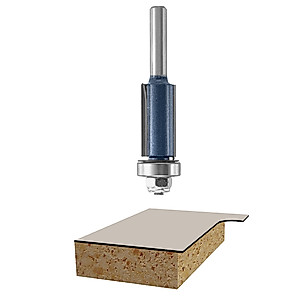 BOSCH 85210M 1/16 In. Carbide Tipped 2-Flute Overhang Cutoff Bit