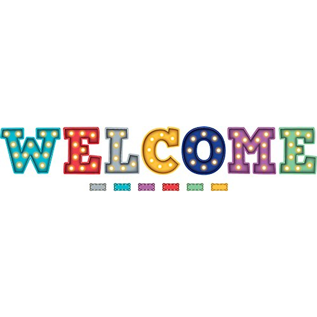 Teacher Created Resources Marquee Welcome Bulletin Board Display