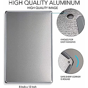 Funny Metal Tin Sign Shallow No Diving Printing Poster Entertainment Bar Bathroom Toilet Home Art Wall Decoration 8inch X 12inch