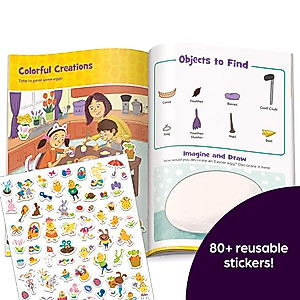 Easter Hidden Pictures Puffy Sticker Playscenes (Highlights Puffy Sticker Playscenes)