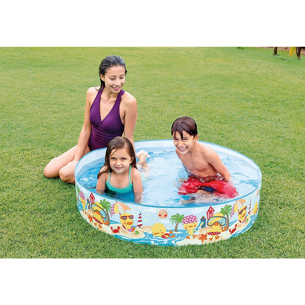 Intex 58477EP Duckling Snapset Pool 4' x 10"