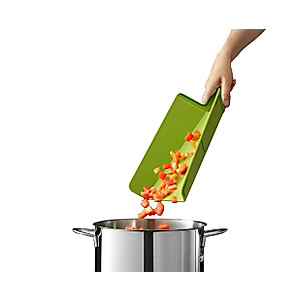 Joseph Joseph Chop2Pot Plus Folding Chopping Board (Regular) - Green Medium