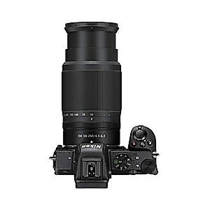 Nikon Z50 + Z DX 16-50mm + Z DX 50-250mm Mirrorless Camera Kit (209-point Hybrid AF, High Speed Image Processing, 4K UHD Movies, High Resolution LCD Monitor) VOA050K002