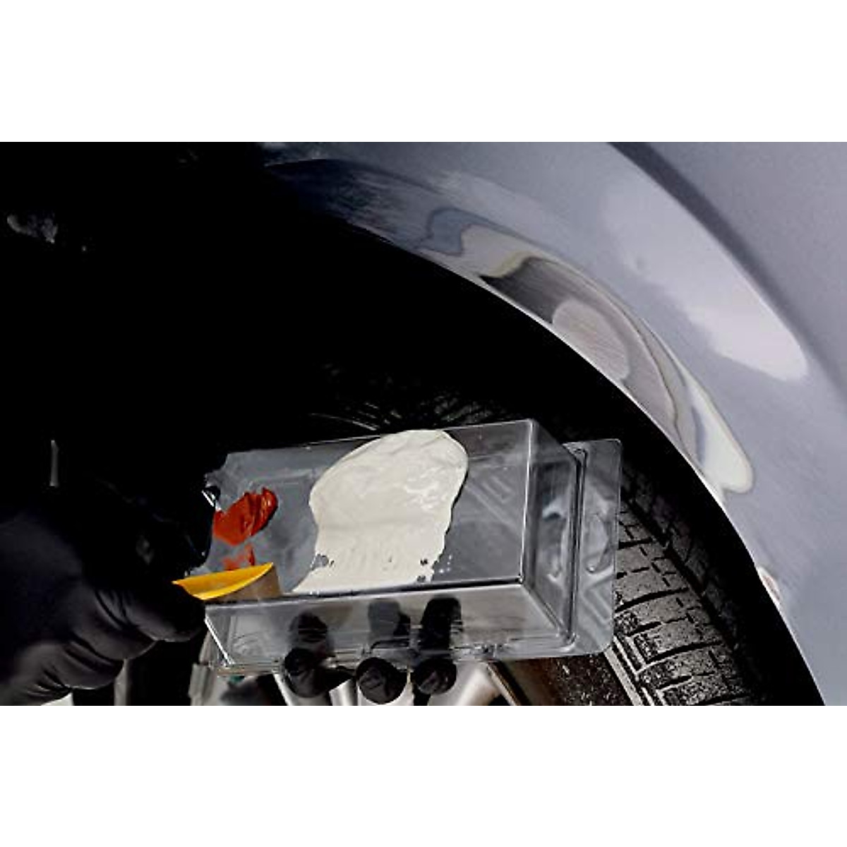 3M Bondo Rust Hole Repair Kit, Paintable, Permanent, Non-Shrinking, 1 Kit (31591)