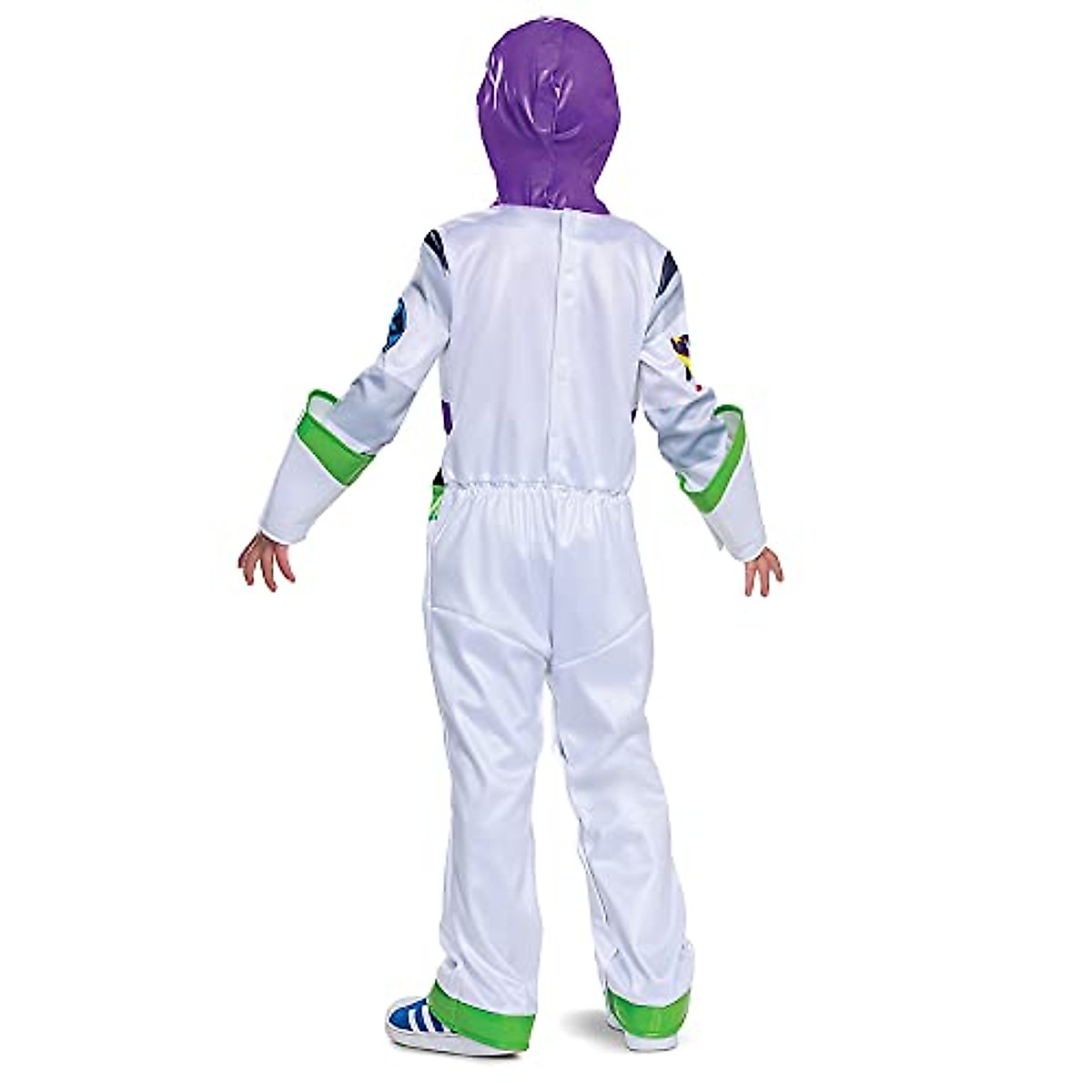 Buzz Lightyear Adaptive Costume for Kids, Official Adaptive Pixar Toy Story Costume with Accessibility Features, Classic Size Small (4-6) Multicolored
