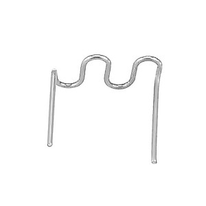 Plastic Repair Staples,Hot Staples Stainless Steel Plastic Stapler for Car Bumper Stapler Repair Welder 100pcs 0.8mm Auto Bumper Repair Pre Cut Welding Staples Repair Tool Kit