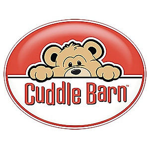 Cuddle Barn | Wheelie 8" School Bus Singing Stuffed Animal Plush Toy | Mouth Moves and Eyes Light Up | Sings Wheels on The Bus