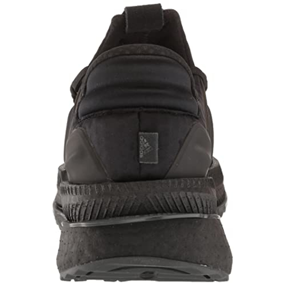 adidas Men's X_PLRBOOST Running Shoe, Black/Grey/Black, 9.5