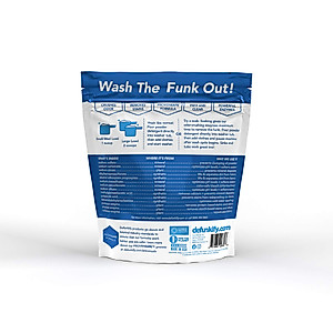 Laundry Detergent Powder, 92 Load/55oz. 'Free & Clear' Powder Laundry Detergent for Sensitive Skin. ProvenSafe™ Laundry Stripper Washing Detergent w/Odor & Stain Remover for Activewear & All Fabrics