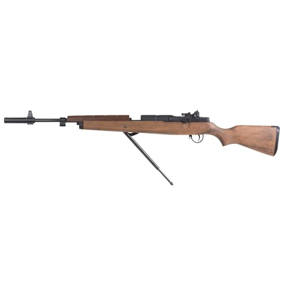 Springfield Armory M1A Underlever Pellet Rifle, Wood Stock air Rifle (.22 Caliber)