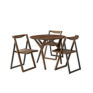 Boraam Sydney Adjustable Table [Chestnut Wire-Brush]