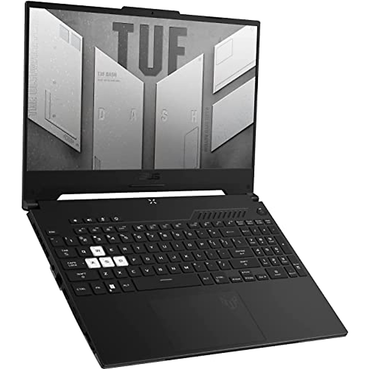 ASUS TUF Dash F15 Gaming Laptop (15.6 inches 144Hz, Intel 12th Gen i7-12650H, 16GB DDR5 RAM, 512GB PCle SSD, Geforce RTX 3070 8GB), Thunderbolt 4, Backlit KB, WiFi 6, IST Cable, Win 11 Home - Black