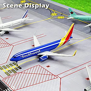 Lose Fun Park 1/300 Scale Model Plane Diecast Airplanes American Southwest Airlines Boeing 737 Model Airplane for Collections & Gifts