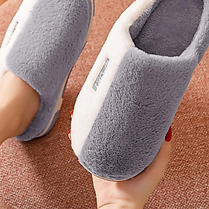 NOLDARES Womens Fuzzy Memory Foam Elegant Moccasin Slippers Fluffy Cozy Faux Fur Warm Winter Ladies Non-Slip Indoor Bedroom Slippers