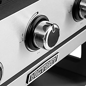 BBQGUYS Victory Propane Griddle 36-Inch 4-Burner Propane Gas Griddle LP Griddle