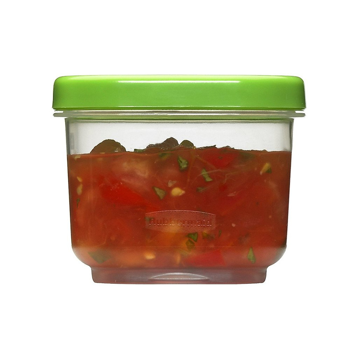 Rubbermaid Lunch Blox Sauce Containers, 3 Ounce, Green, Pack of 2