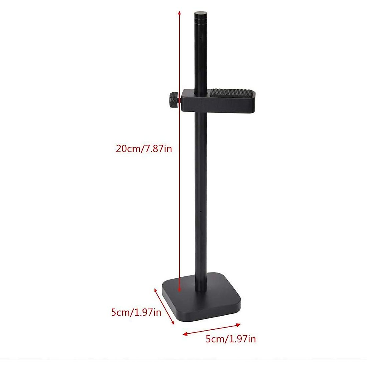 nkomax Graphics Card GPU Brace Support, Video Card Sag Holder Bracket, GPU Stand, Anodized Aerospace Aluminum (Black)