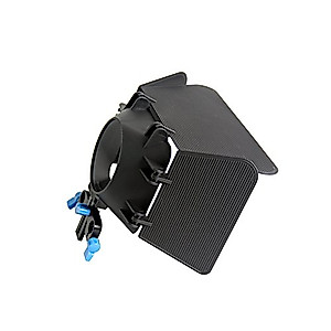 Professional DSLR Rig Camera Cage/Follow Focus/Matte Box Bundle for Sony A6000 A6300 A7 A7S A7SII A7R A7RII, Panasonic DMC-GH4 GH4 GH3, Canon M3 M5 M6, Nikon L340 etc