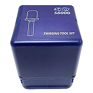 SSPIN300 Swaging Tool Drill Bit Set with 1/4” 3/8” 1/2” 5/8” 3/4” 7/8” Bits