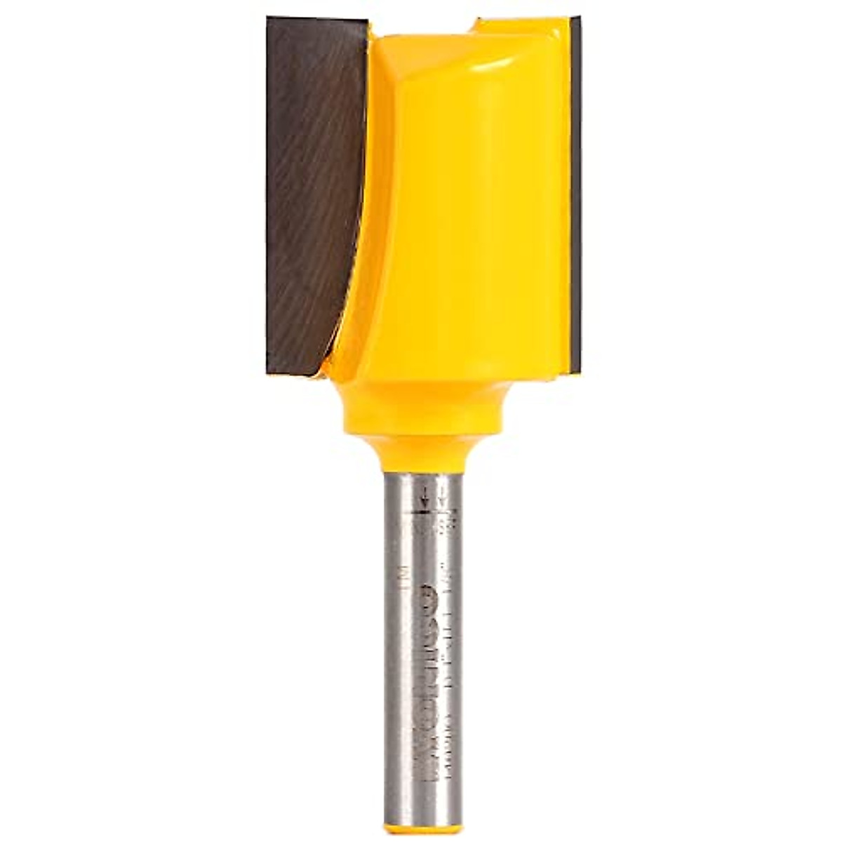 YONICO Straight Router Bits 1-Inch Diameter X 1-1/8-Inch Height 1/4-Inch Shank 14020q