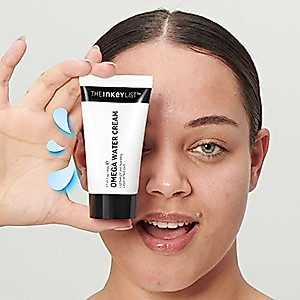 The INKEY List Omega Water Cream Moisturizer, Lightweight Oil-Free Face Moisturizer for Dry Skin, Control Oil Levels and Even Skin Tone, 1.69 fl oz