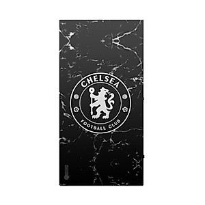 Head Case Designs Officially Licensed Chelsea Football Club Black Marble Mixed Logo Vinyl Sticker Gaming Skin Decal Cover Compatible With Xbox Series X Console and Controller Bundle