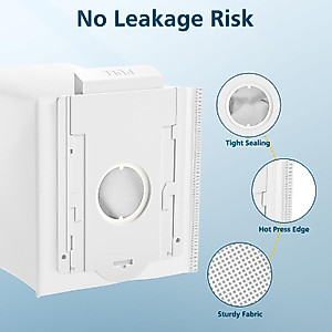 8 Pack VCA-ADB90 Dust Bag Compatible with Samsung VCA-SAE903/AA & VCA-SAE904/AA, Replacement Bags for Jet 75 Complete 75+ 90+ 70+ Series Stick Cordless Vacuum Cleaners, Compared to Part VCA-ADB90/XAA