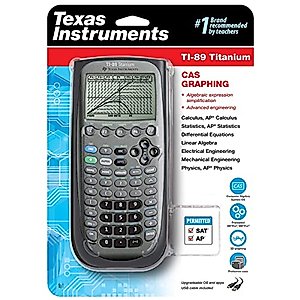 Texas Instruments TI-89 Titanium Graphing Calculator (packaging may differ) (Renewed)