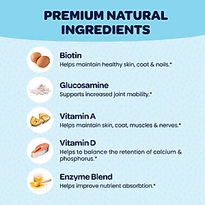 Ready Pet Go! Calming & Multivitamin Chews for Dogs | Vitamins for Skin, Coat, Hip & Joint Health | Helps with Dog Anxiety, Separation & Barking | 90 Chews Each