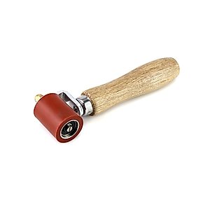 QWORK Seam Roller, 40mm Silicone Seam Roller Wallpaper Seam Roller Smoothing Seam Roller Tool for PVC/TPO/EPDM Single Ply Roofing Tape