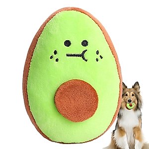 Pet Squeaker - Engaging Dog Plushie Plaything, Dog Chew Buddy, Entertaining Pup Toy with Squeaking Sound, Pet Dentals Health Aid, Breed Specific Chewer Squeak Stimulant for Dogs, 4.72x2.75x1.57 Inches