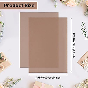 NEBURORA 120 Sheets Brown Tissue Paper 14 x 20 Inches Dark Brown Wrapping Tissue Paper Bulk Brown Wrap Paper Sheets for Gift Bags Packaging Floral Filler Crafts Birthday Christmas Holiday Decor(Brown)