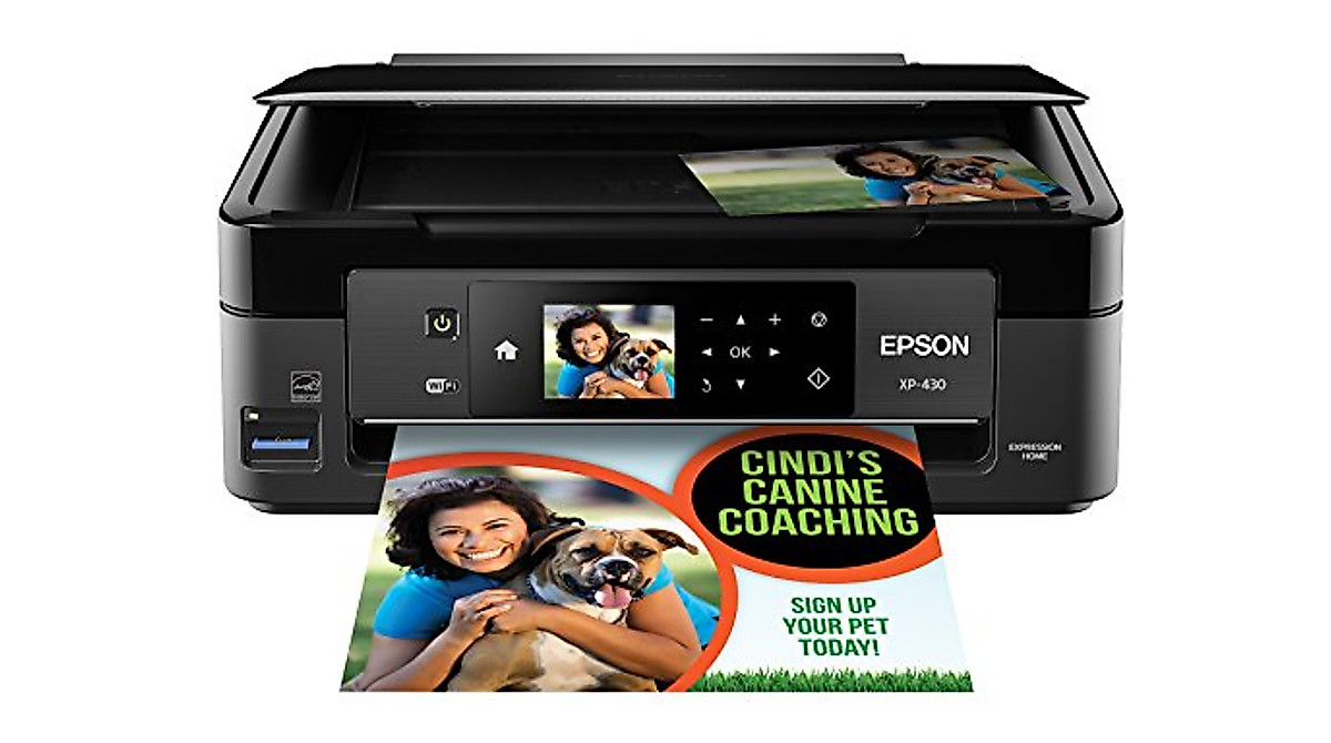 Epson XP-430 Wireless Color Photo Printer - Easy Setup
