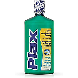 Plax Plaque Loosening Rinse, Soft Mint 24 fl oz (2 Pack)