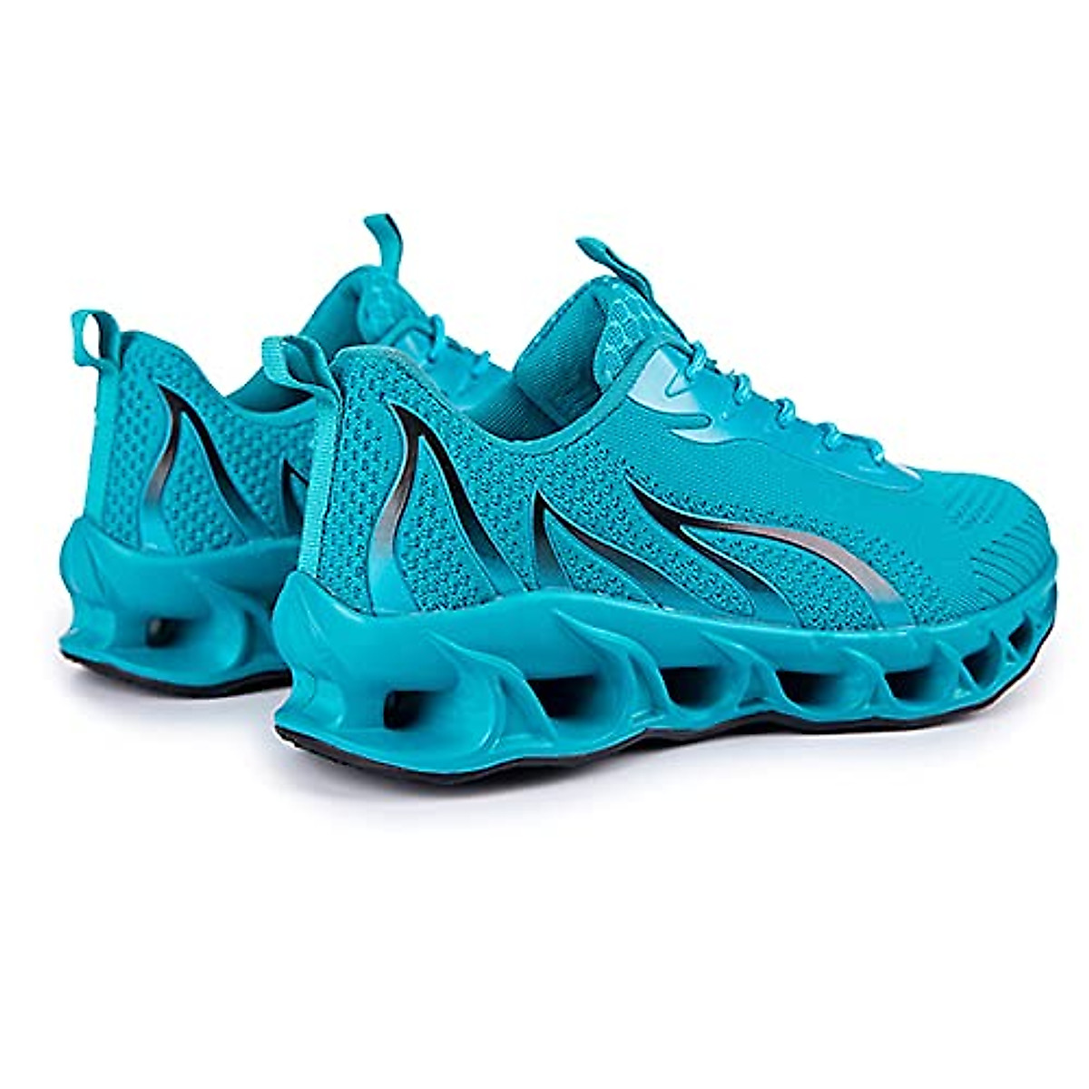 Women's Relieve Foot Pain Perfect Walking Shoes,Non Slip Blade Type Casual Fashion Sneakers,Breathable Non Slip Gym Sports Work Trainers (10.5,Blue)