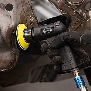 Eastwood Pistol Grip 3In Composite Orbital Sander Comfort Durable Lightweight