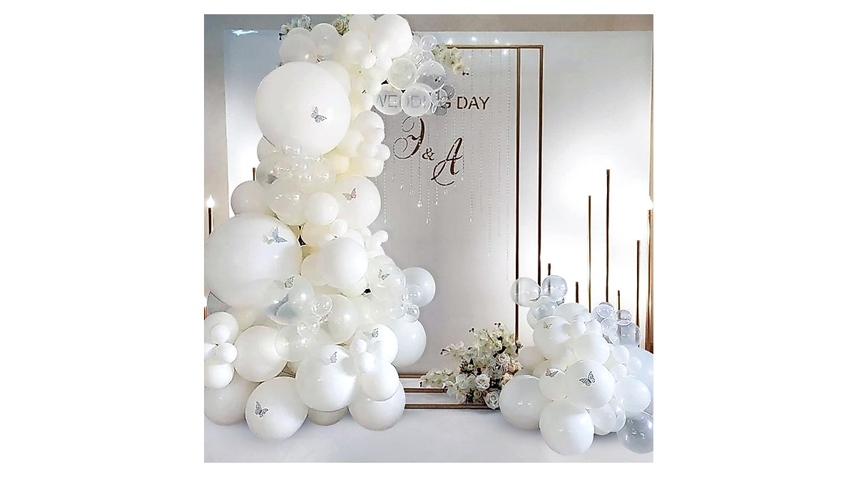 Clear Balloon Garland Kit | Multi-Size for Any Party Decor