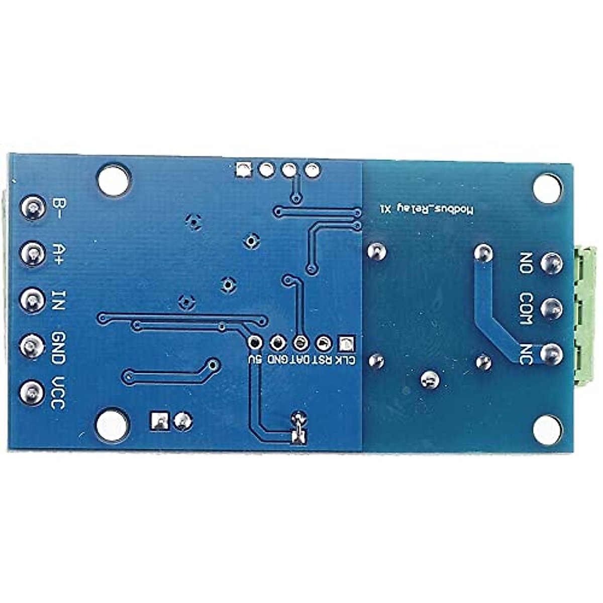 Modbus RTU 7-24V Relay Module RS485 TTL 1-Way Input and Output with Anti-Reverse Protection