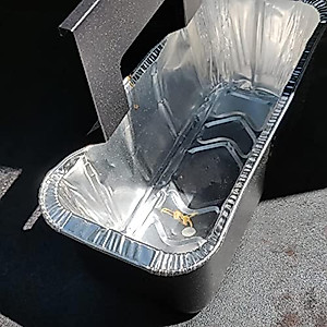 Blackhoso Griddle Grease Cup for Blackstone Griddle Accessories with 10 pack Grease Cup Liners Drip Pan Fits Blackstone 17 22 28 36 Inch Griddle Grease Catcher