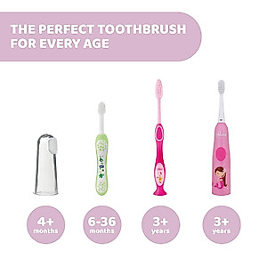 Chicco Toothbrush 3-6 Years, Pink