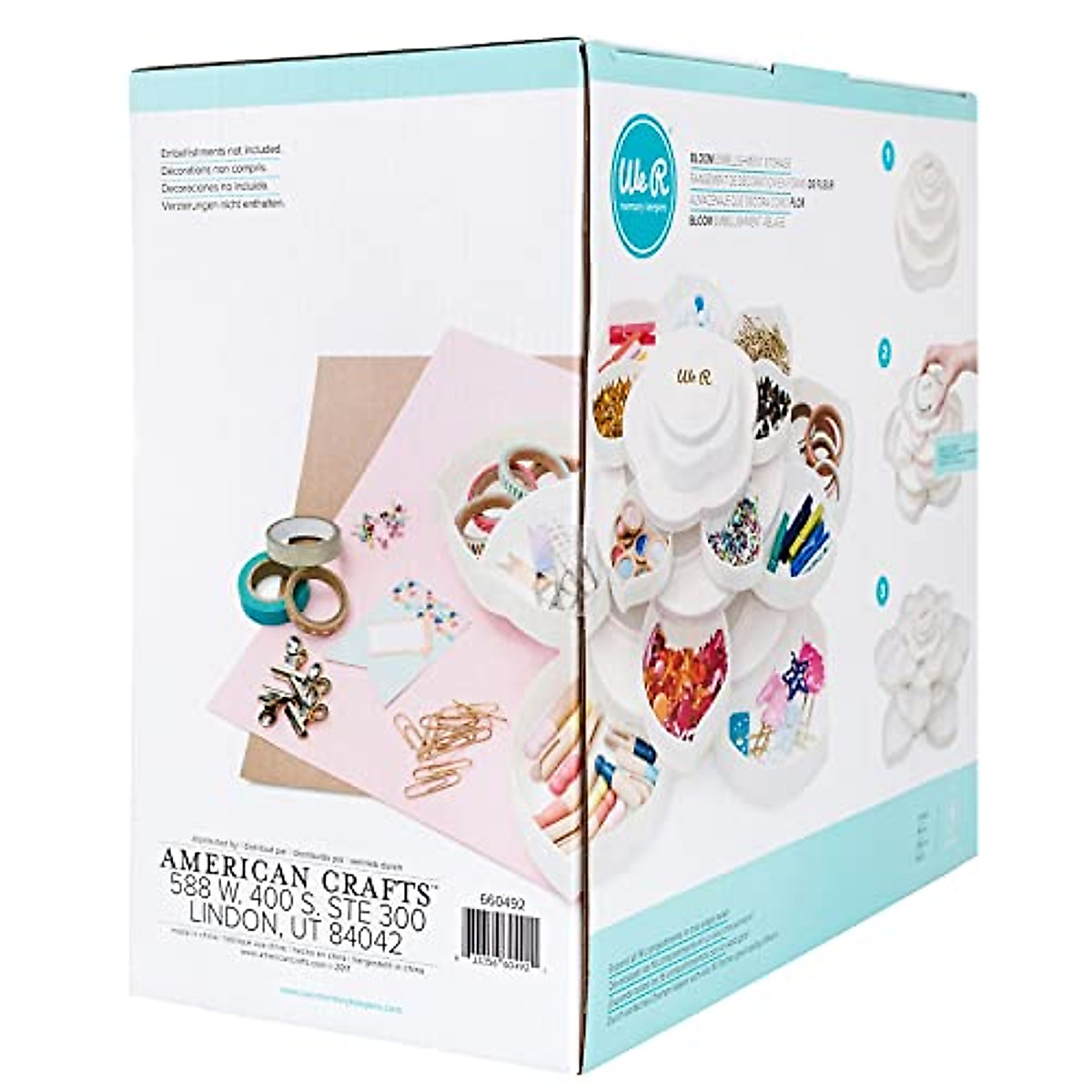 We R Memory Keepers Bloom Storage & Decor- White