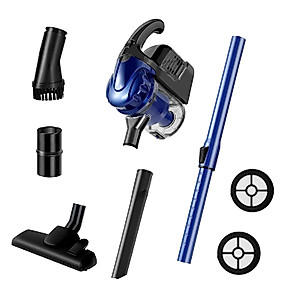 EFUSVAC Corded Vacuum Cleaner, 17KPa Powerful Suction with 600W Motor, 4 in 1 Lightweight Handheld Stick Vacuum for Pet Hair Hard Floor and Carpet