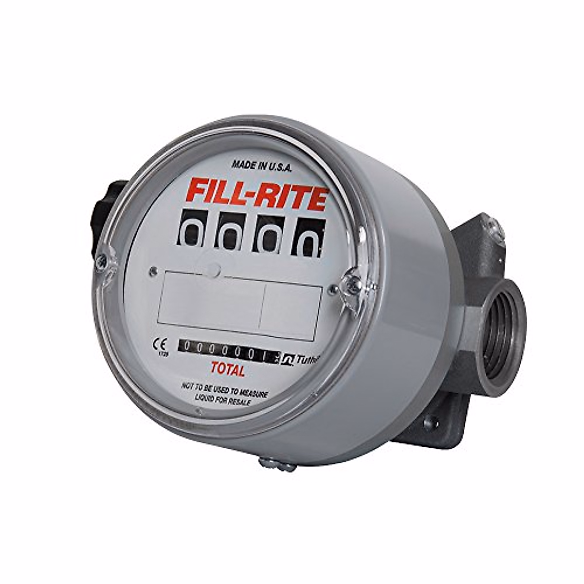 Fill-Rite TN860AN1CAB2GAC High Flow/High Pressure Rugged Application Meters, 150 PSI, 1-1/2" NPT, 6 to 60 LPM, 1-2 Viscosity Range