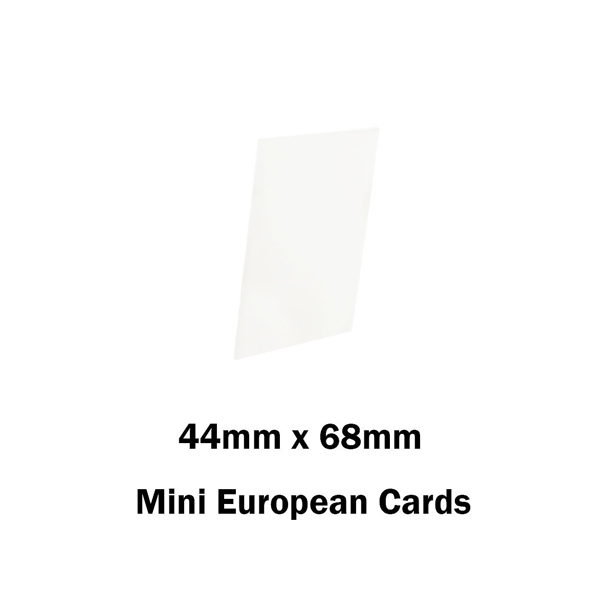 Dephia 1000 Card Sleeves for Gloomhaven Board Games 44mm x 68mm Great Fit for for Mini European Cards (Skin)