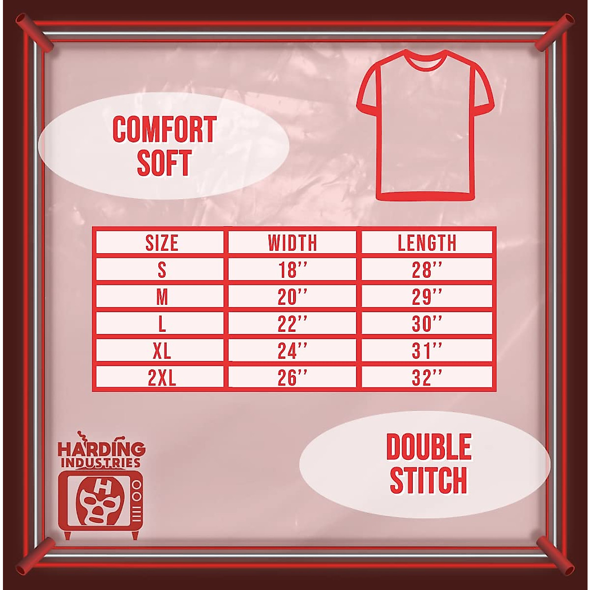 Harding Industries Nolan Ryan - Men's Soft Graphic T-Shirt HAI #G564455, Black, X-Large