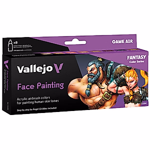 Vallejo Face Painting Set 17ml Paint